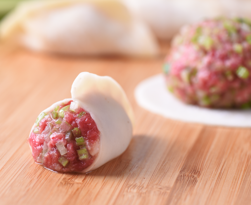 曹氏上福记饺子云吞 芹菜鲜肉饺