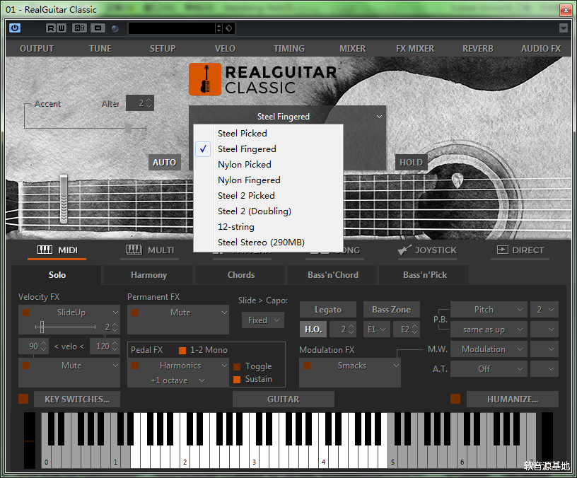 MusicLab Real Guitar v5 新版吉他软音源-软音源基地
