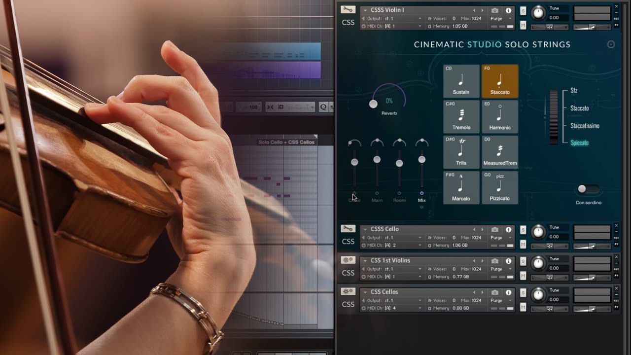 Cinematic Studio Strings 1.1 KONTAKT 影视工作室弦乐-软音源基地
