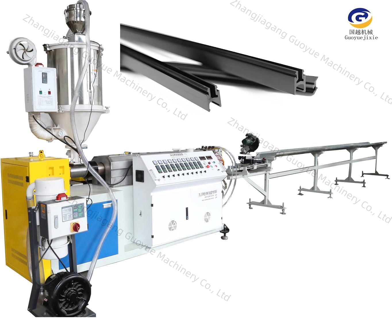 PA66 Profiles Extruding Machine Polyamide Thermal Break Strips ...