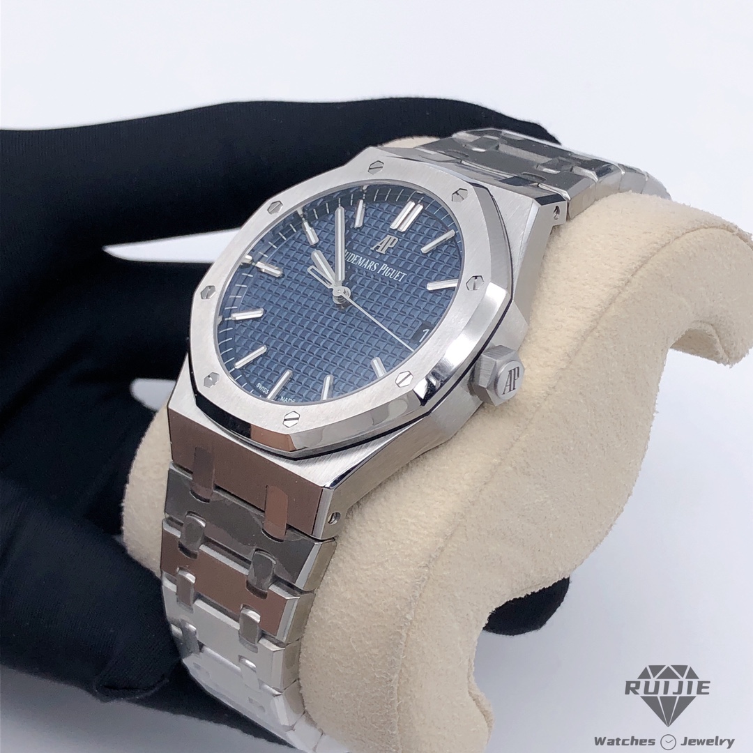 AP 15500, Steel, Blue dial_Ruijie Watches
