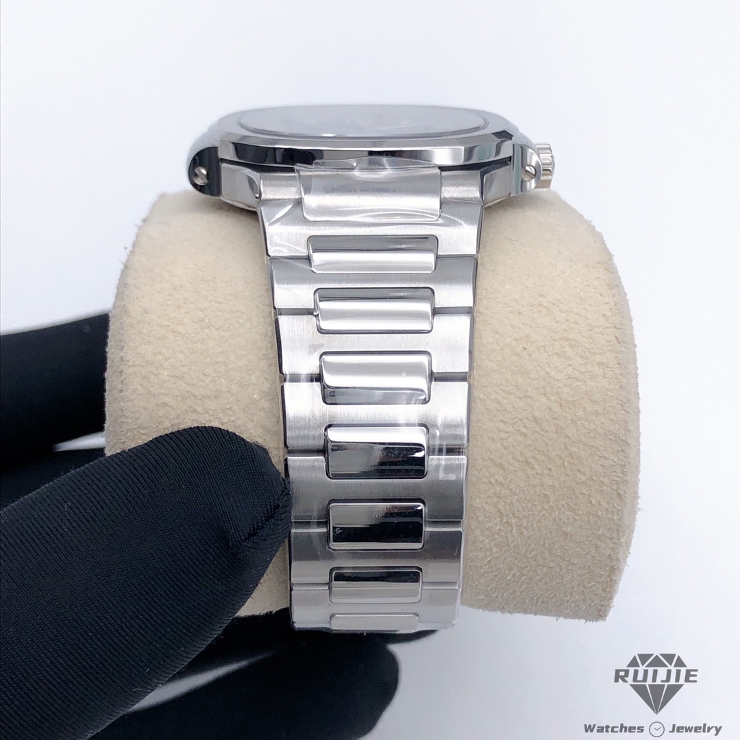 PP 7118, Steel Case, Blue Dial_Ruijie Watches