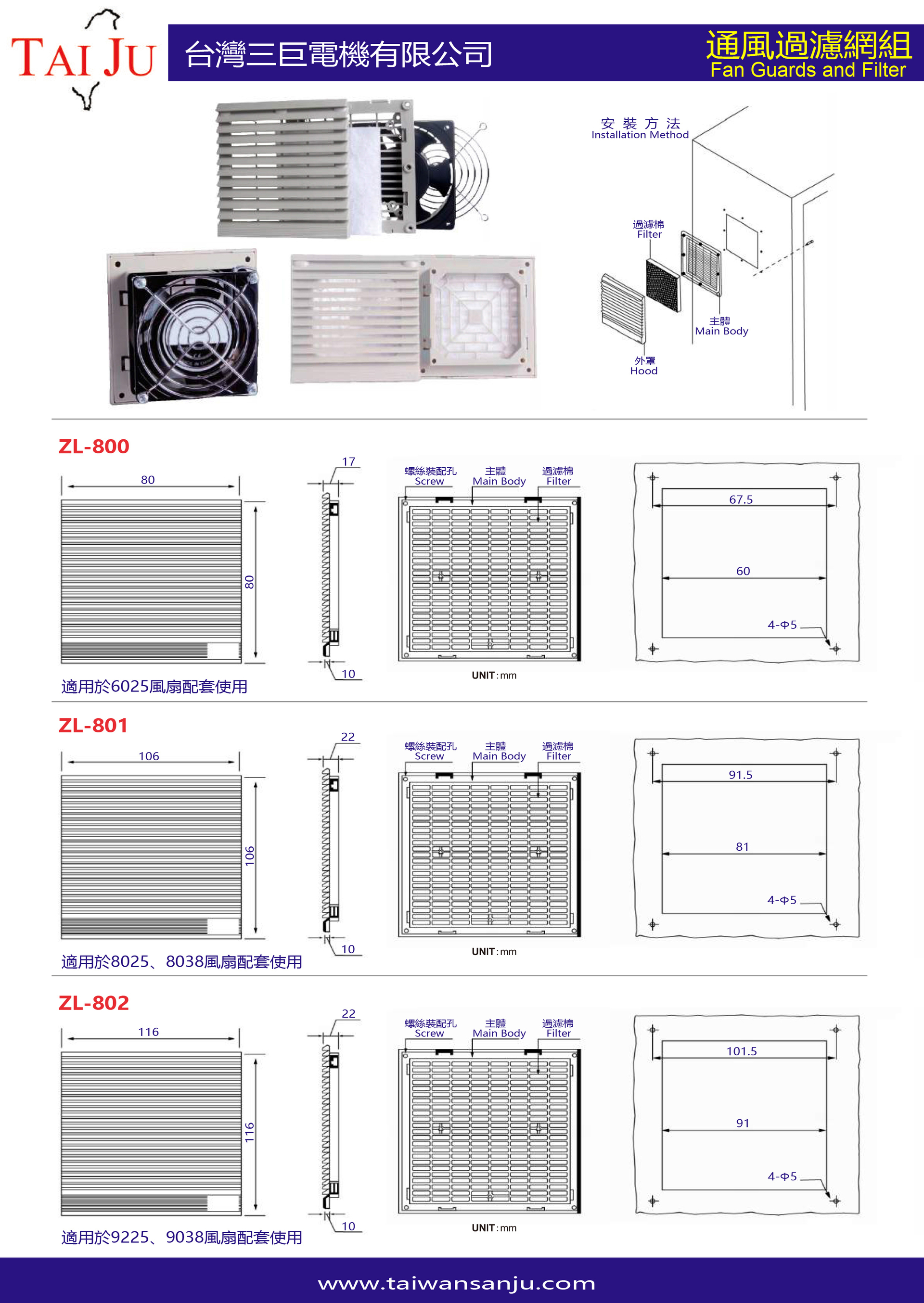 ZL-800-801-802_台湾三巨电机有限公司