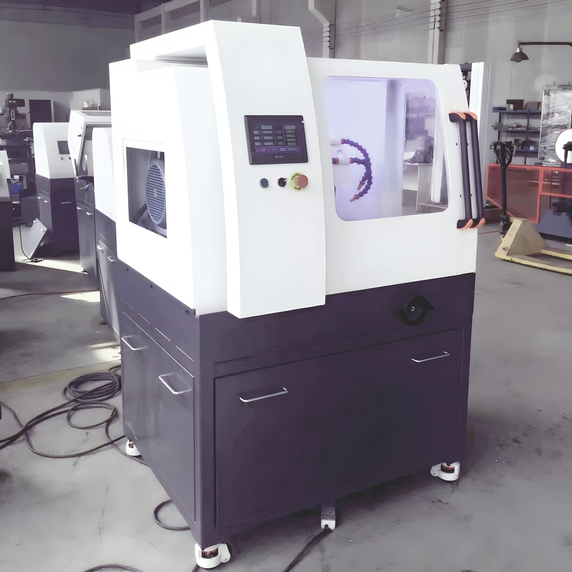 自动导轨精密切割机ZY-300Z（适用于导轨、光轴、棒材）_中科（天津）仪器有限公司