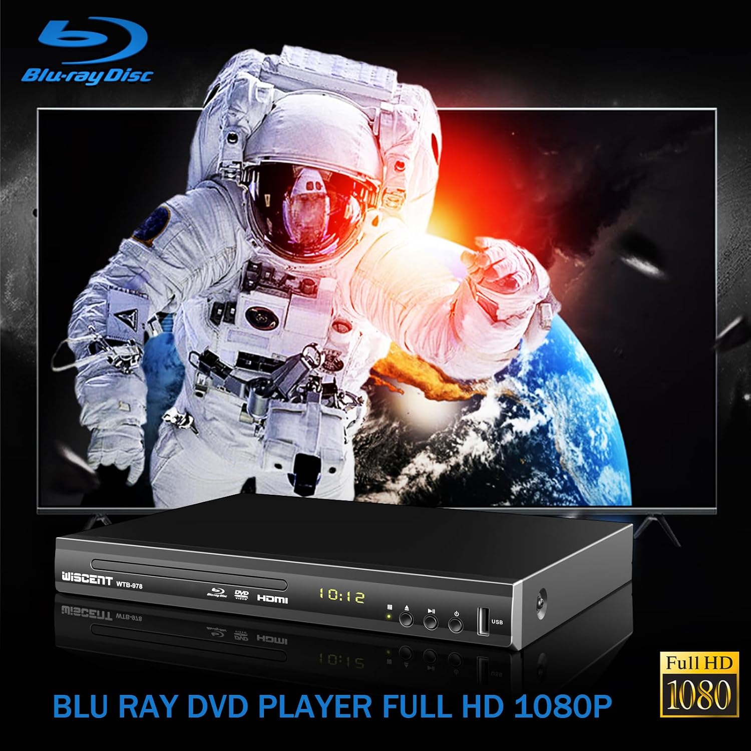 WTB-978 Blu Ray DVD Player_WISCENT Technology Co., Ltd