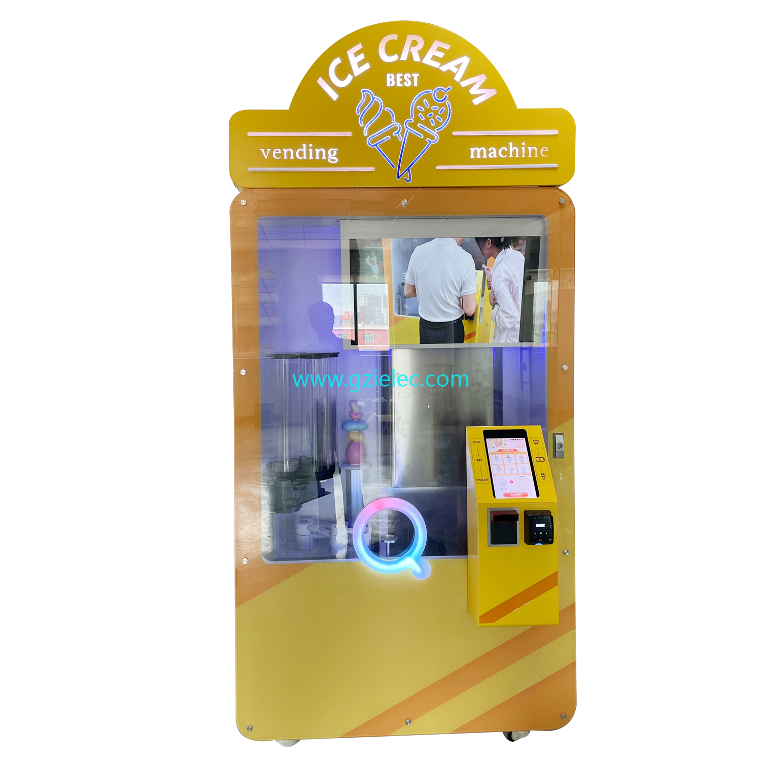 Robot ice cream vending machine VL240705 Ice Cream Robot_GUANGZHOU ...