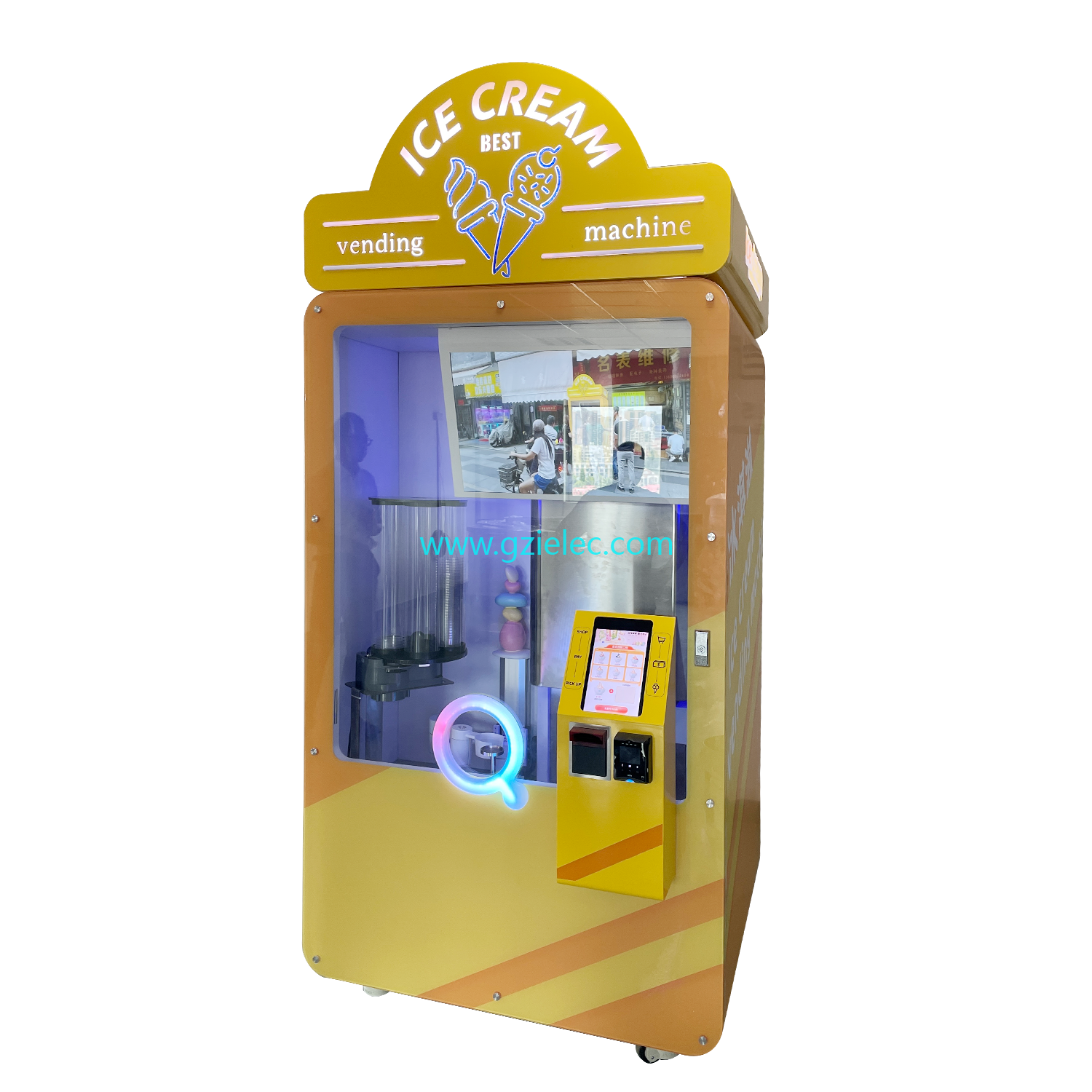 Robot ice cream vending machine VL240705 Ice Cream Robot_GUANGZHOU ...