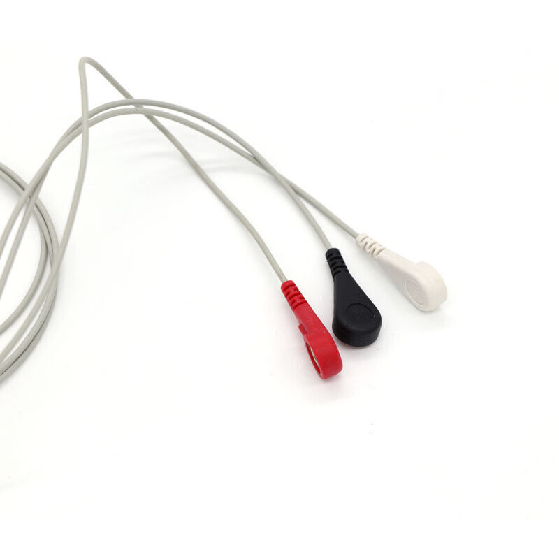 【Cross border】Holter Ecg Cable 3/5/7/10 Leads Leadwires Snap/Clip AHA ...