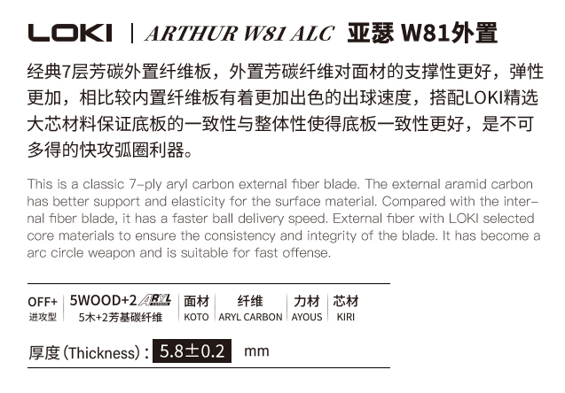 W81 外置 ARTHUR W81 PRO_lokisport