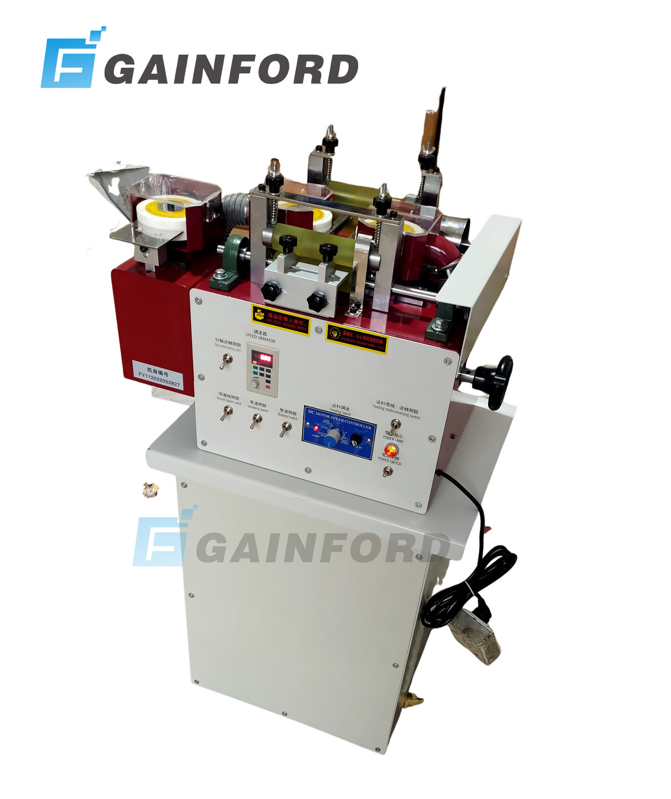 Leather Machine High Efficiency Leather Belt Double Wheeled Edges ...