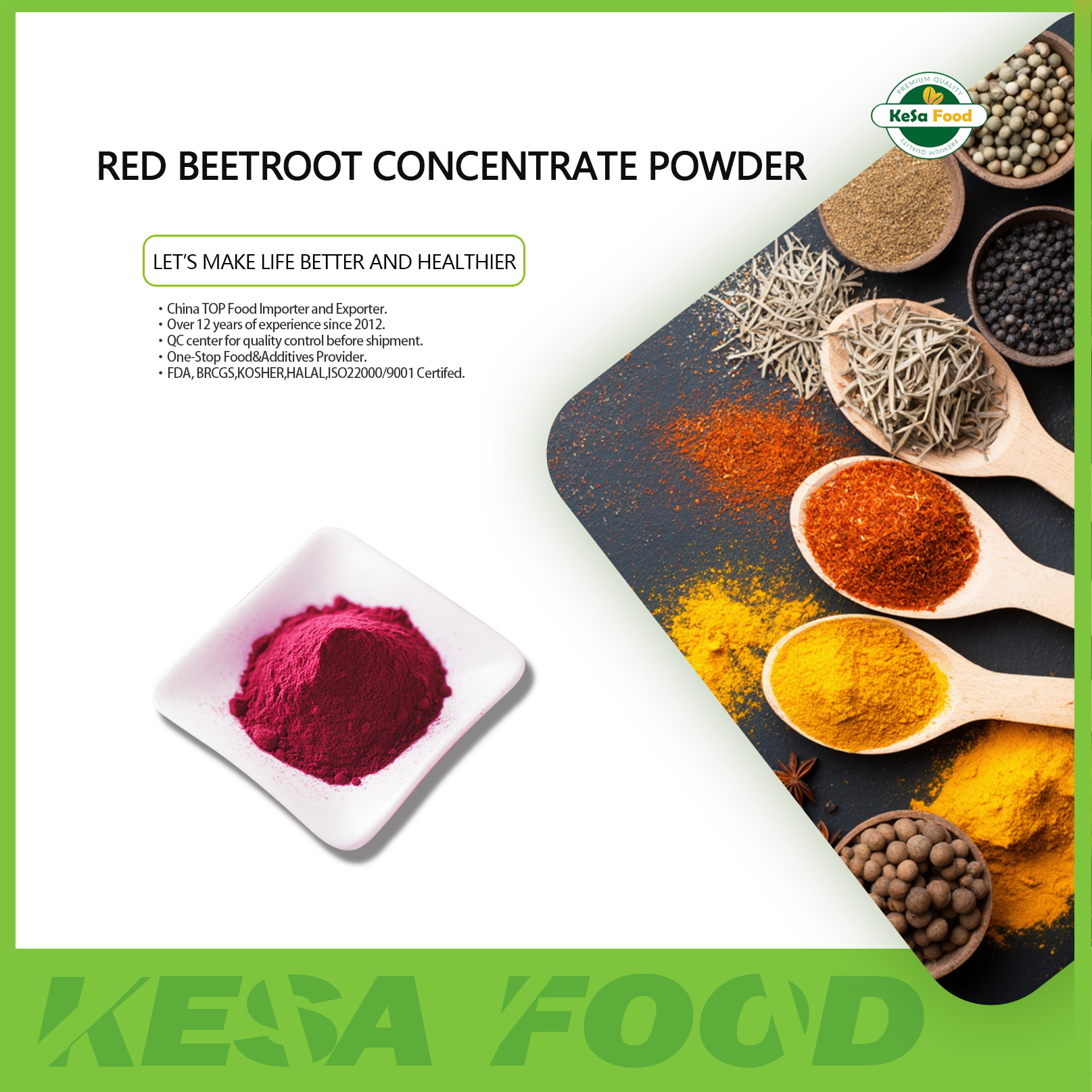 RED BEETROOT CONCENTRATE POWDER_Shanghai Kesa Food International-China ...