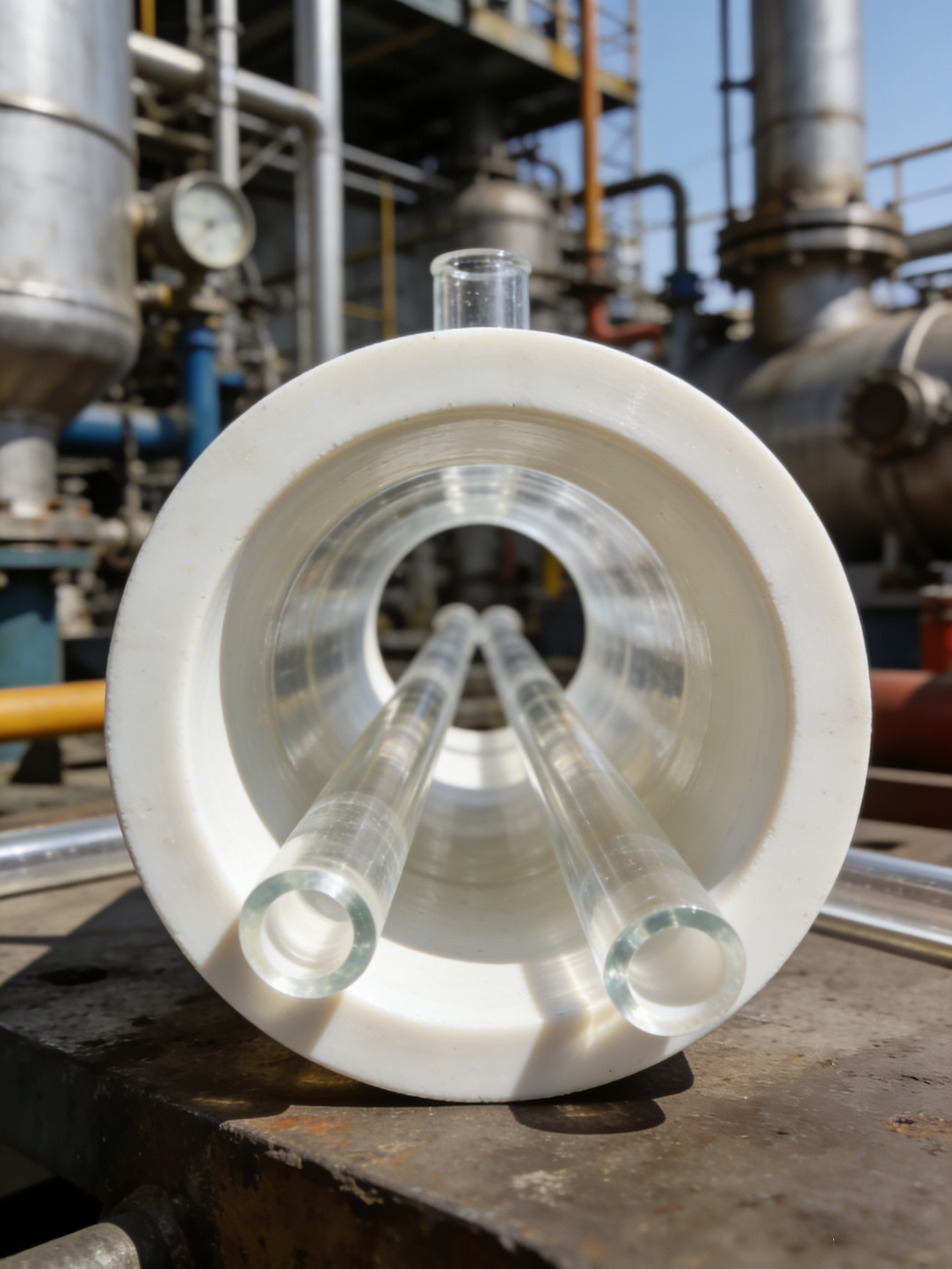 Quartz Ceramic Flow Guide Tube_Focus on silicon carbide quartz ceramic ...