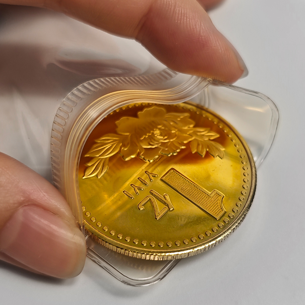 PVC Gold Coin Storage Bag Hanging Hole Ziplock Bag_Kpacking-The best or ...