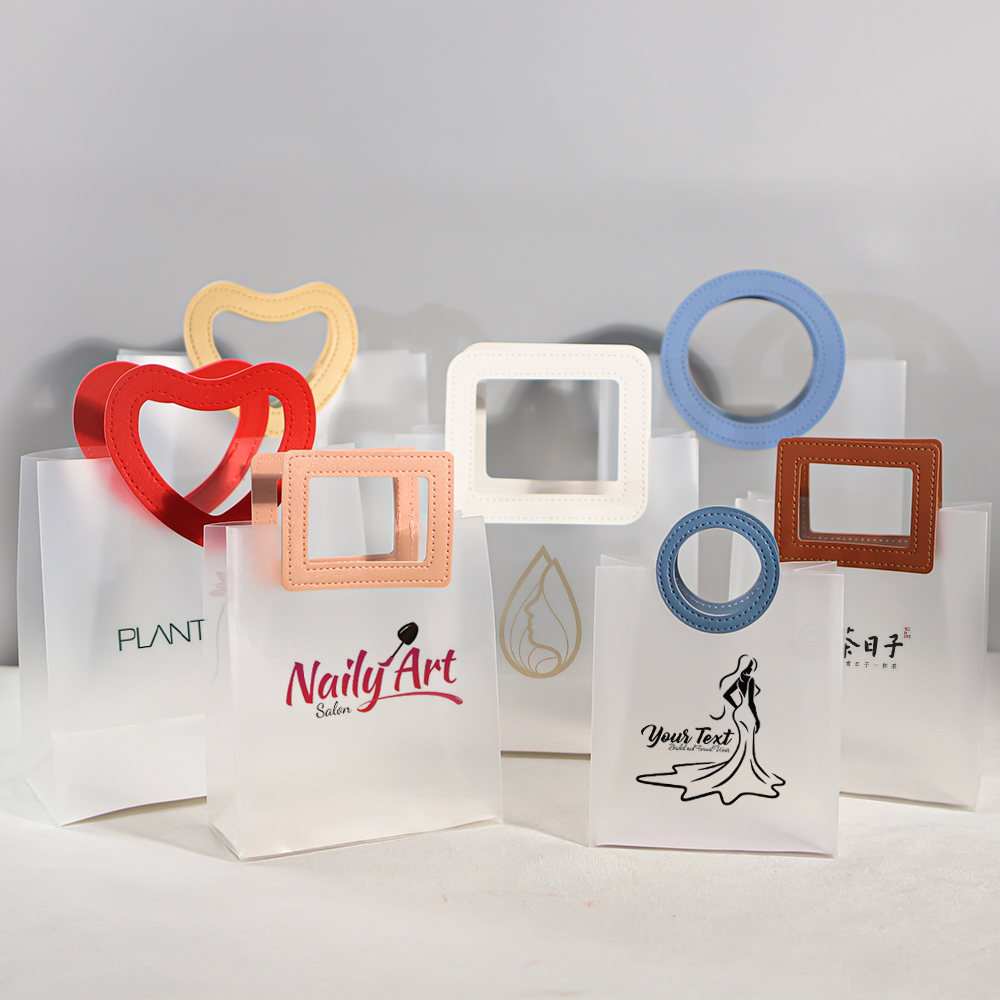 Custom Logo PP Handbags – Transparent Tote Bag_Kpacking-The best or ...