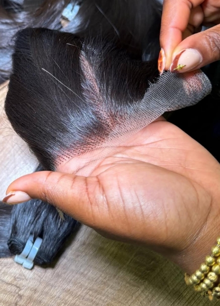 Human hair closures Raw Virgin Remy HD Transparent Lace Closure Frontal ...