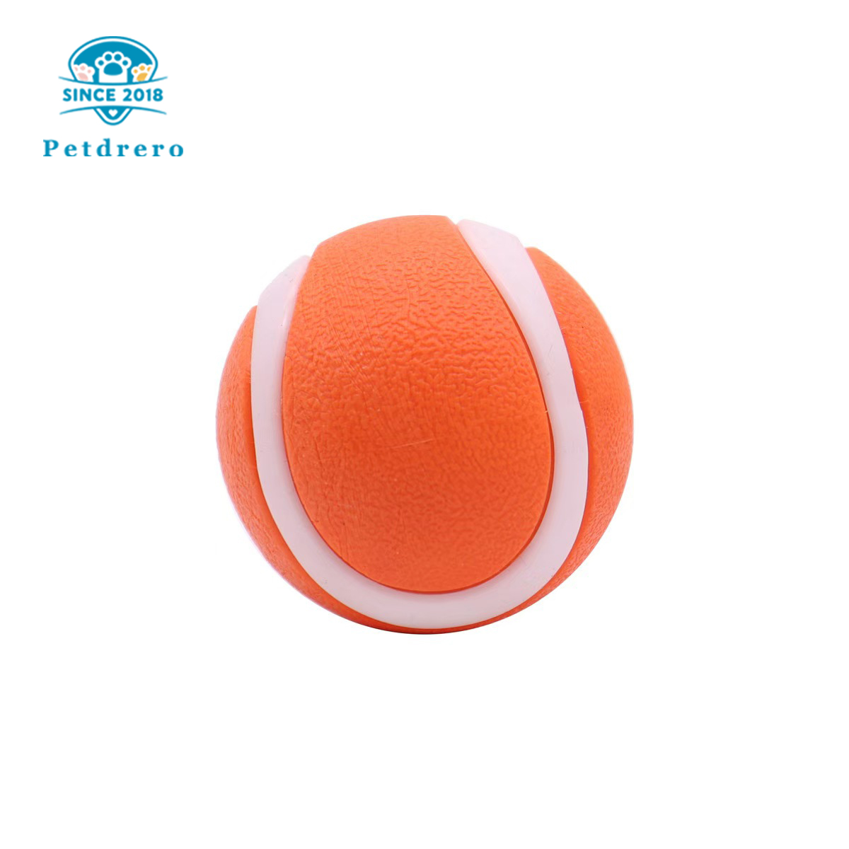 Durable Dog Chew Ball: Bite-Resistant Natural Rubber Pet Toy for ...