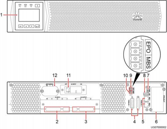 华为UPS2000-G-10KRTL- V2_华为UPS官网_华为通信电源